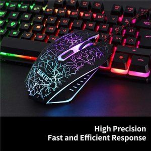 Video Games & Consoles | Multiple Color Rainbow Led Backlit Mechanical ...